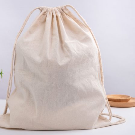 Calico/Cotton Backpack - Drawstring – StrayaCollection.com.au